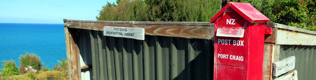South Coast Track on the southern most coast of Fiordland.